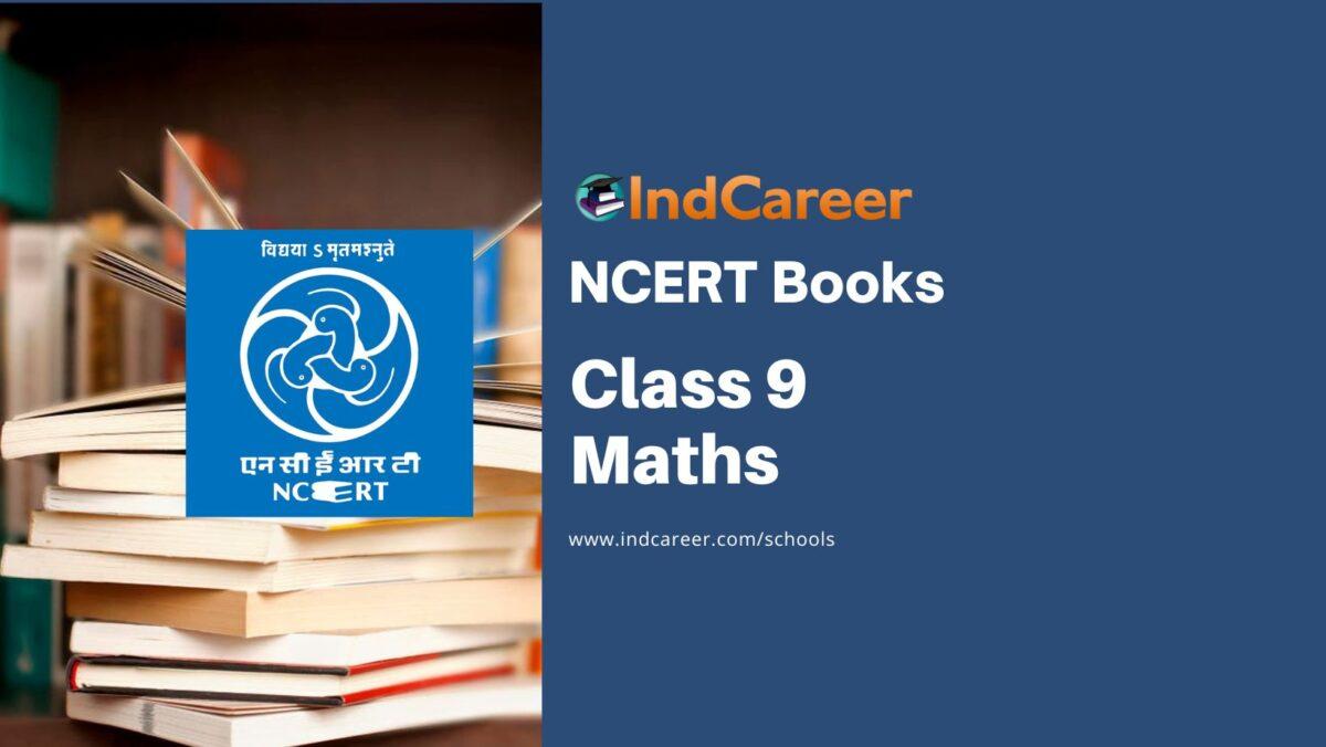 NCERT Books for Class 9 Maths - IndCareer Schools