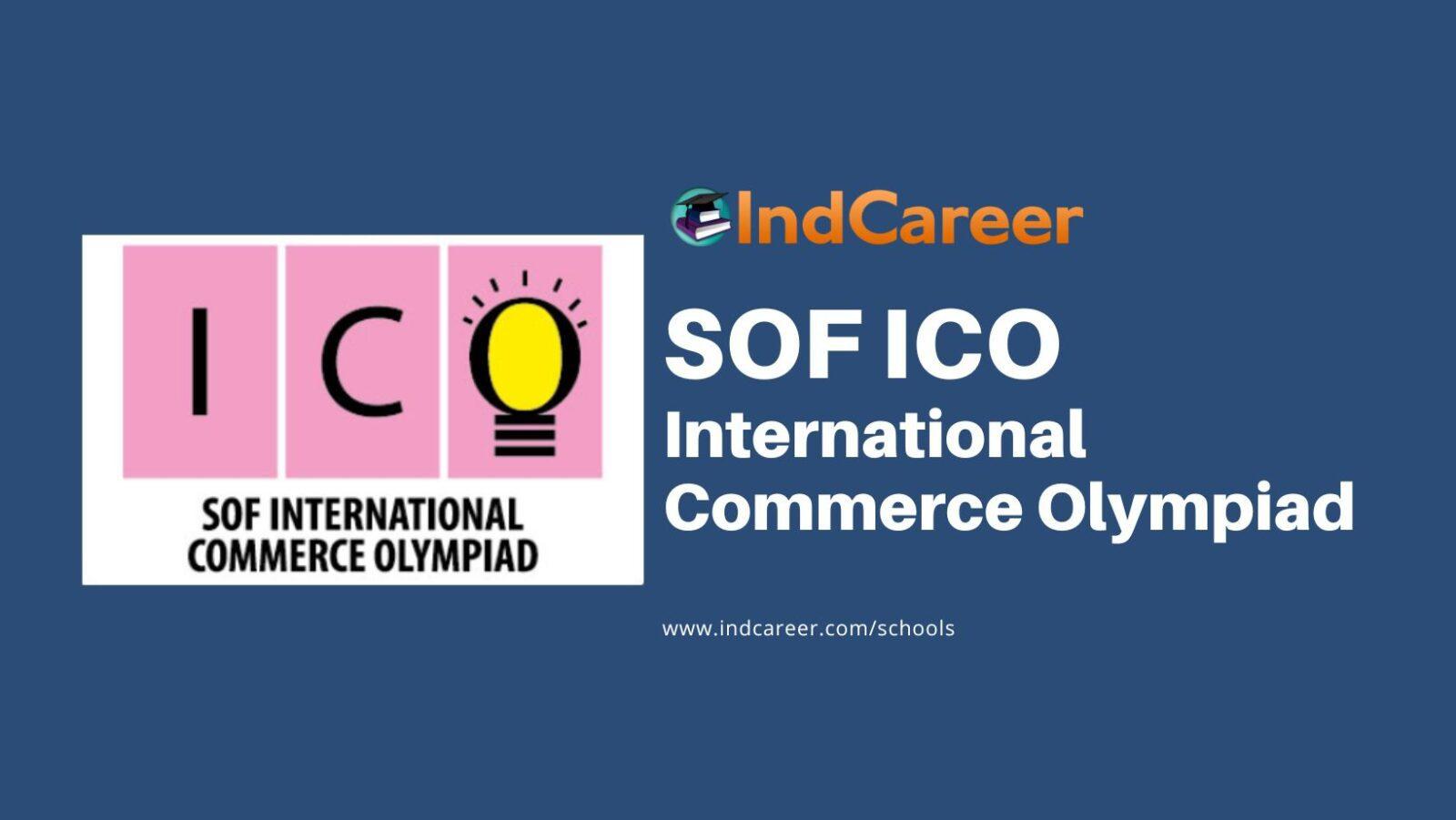 SOF ICO - International Commerce Olympiad - IndCareer Schools