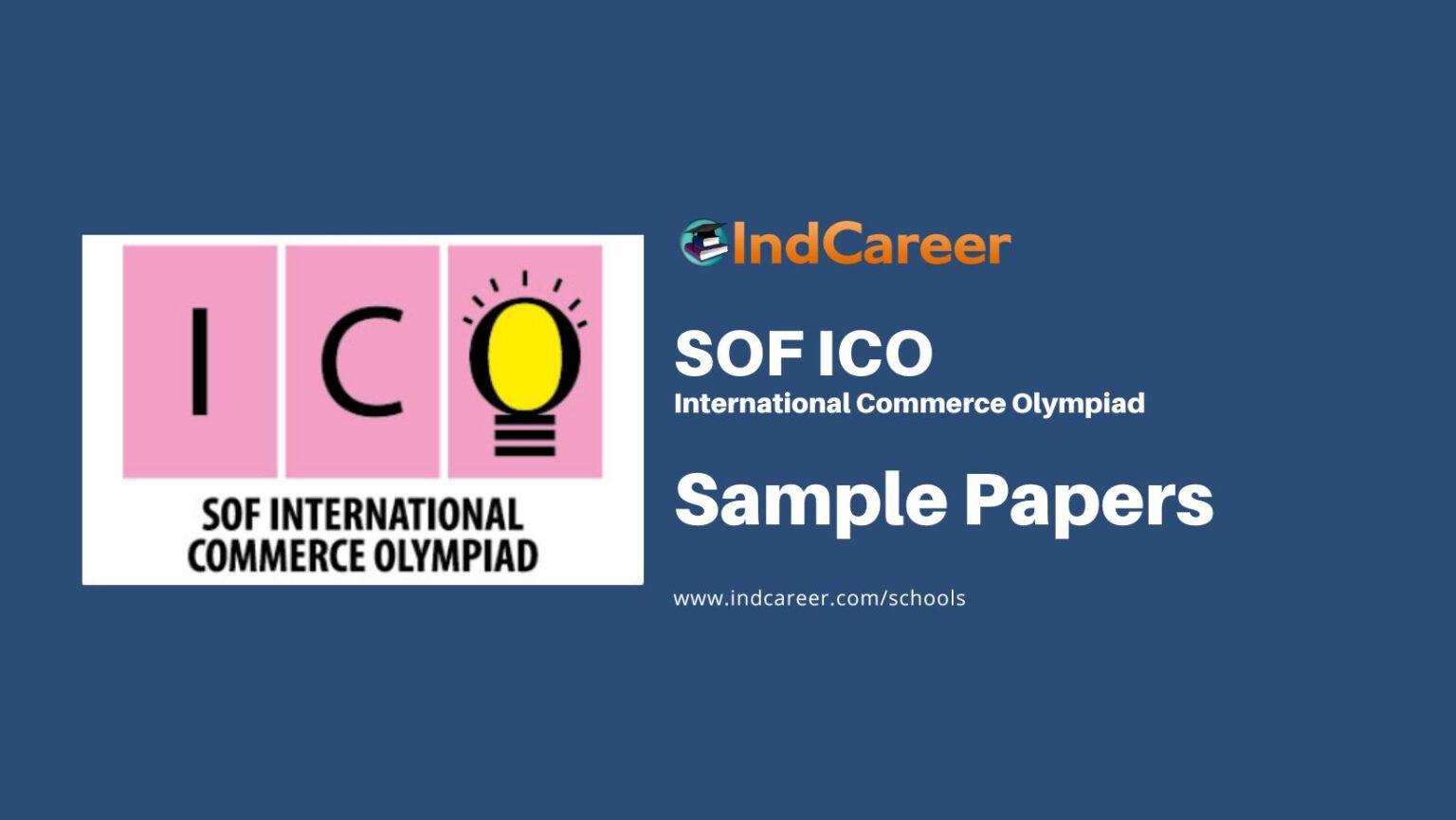 SOF ICO Sample Papers - IndCareer Schools