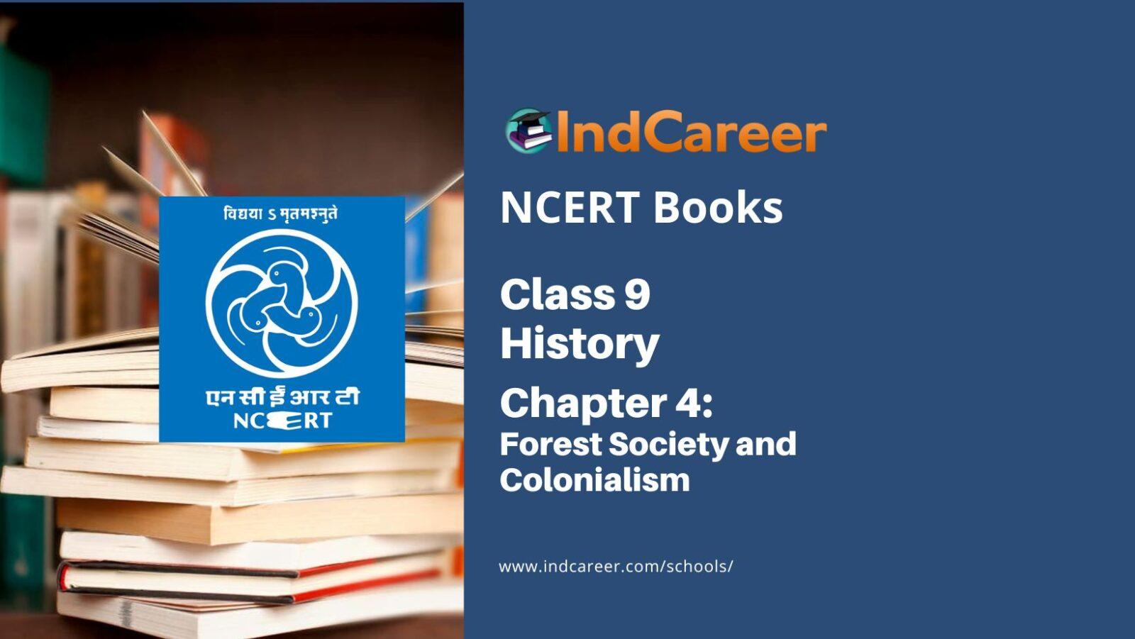 NCERT Book for Class 9 History Chapter 4 Forest Society