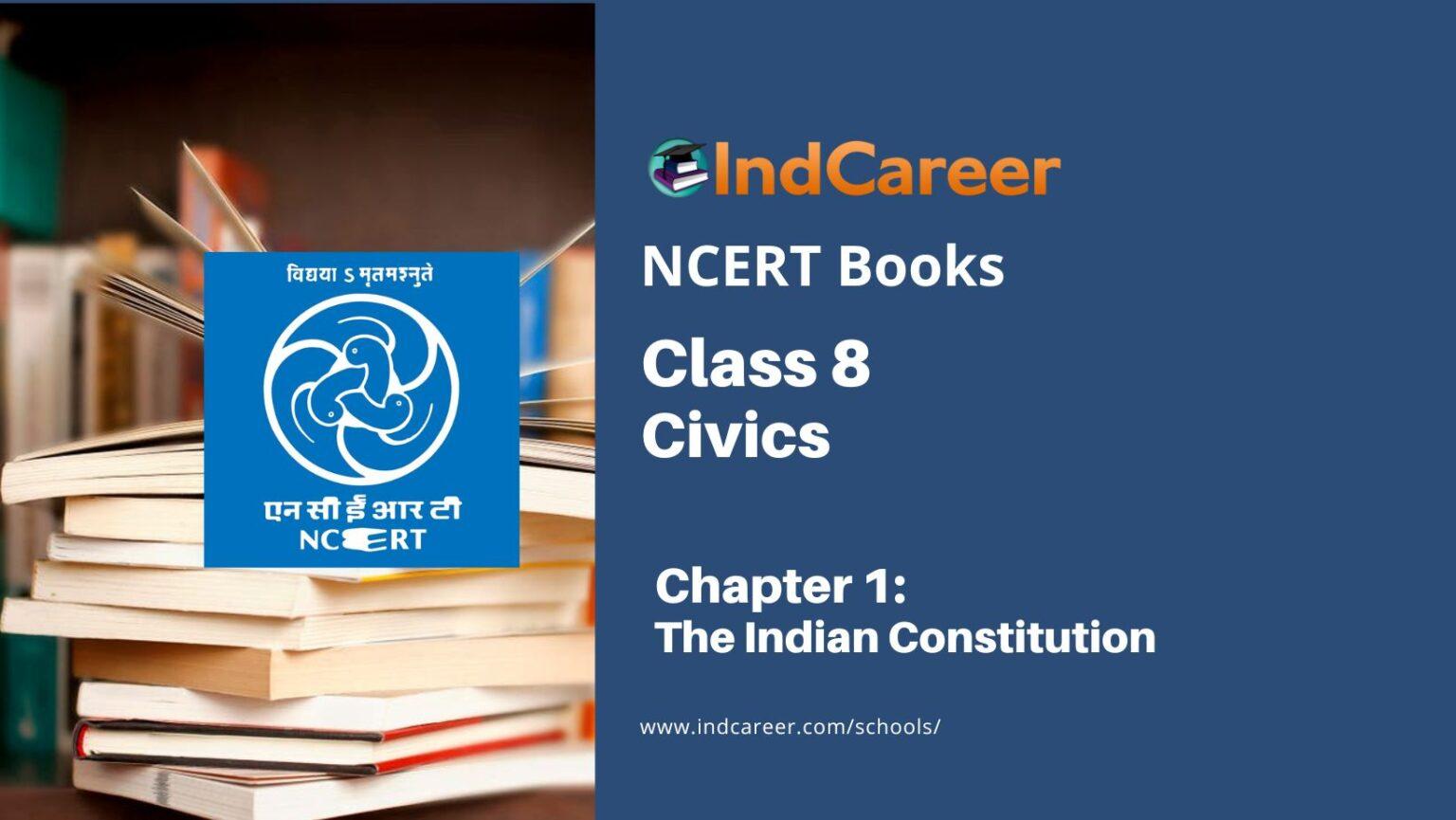 NCERT Book for Class 8 Civics Chapter 1 The Indian Constitution
