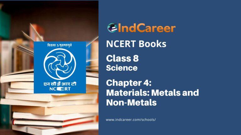NCERT Book for Class 8 Science Chapter 4 Materials: Metals