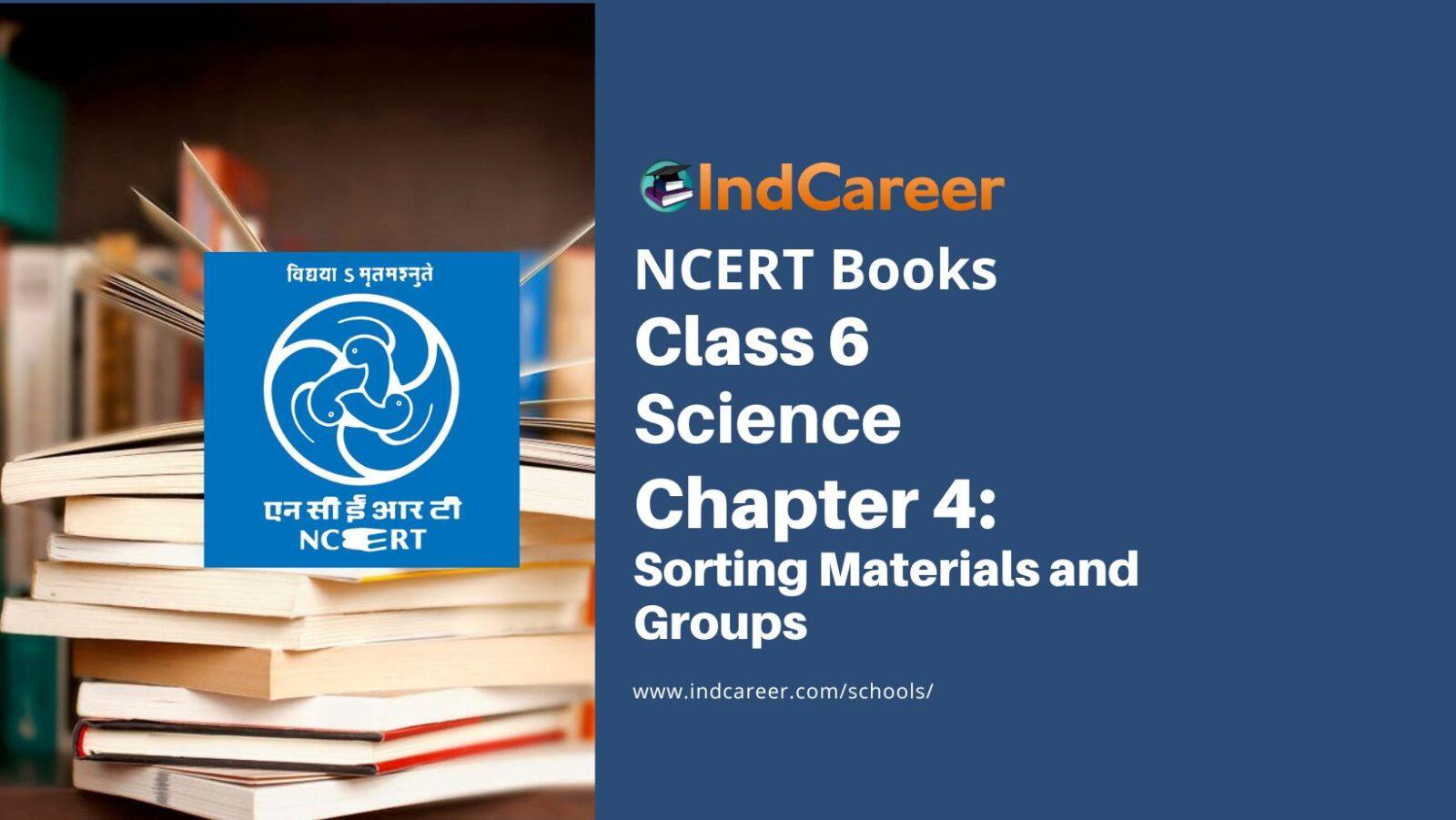 NCERT Book for Class 6 Science: Chapter 4-Sorting Materials and Groups ...