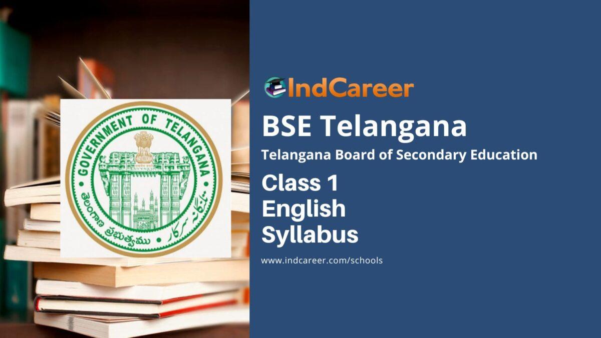 Telangana Board Class 1 English Syllabus - IndCareer Schools