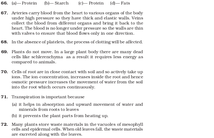 NCERT Exemplar for Class 10, Science Chapter 6 - IndCareer Schools