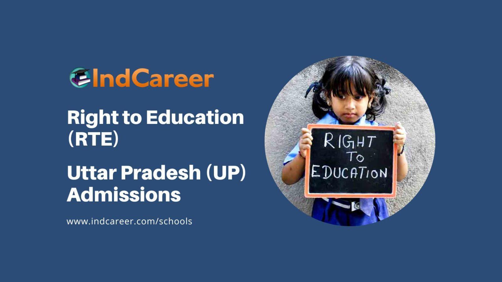 RTE UP Admission: Registration Started @ rte25.upsdc.gov.in - IndCareer ...