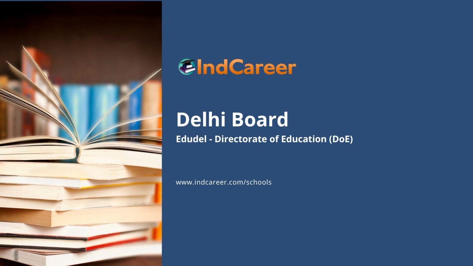 Delhi Board - IndCareer Schools