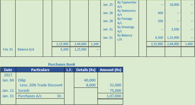 DK Goel Solutions Class 11: Chapter 13 Ledger - IndCareer Schools