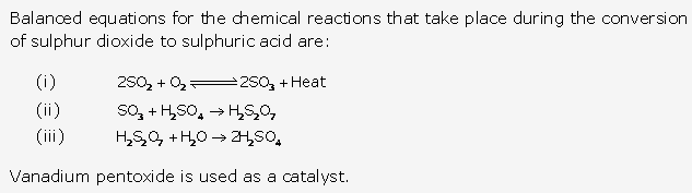 Frank ICSE Solutions for Class 10 Chemistry Chapter 12-Study of Sulphur ...
