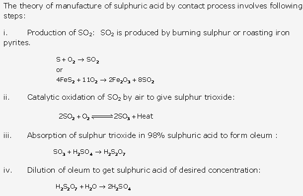 Frank ICSE Solutions for Class 10 Chemistry Chapter 12-Study of Sulphur ...