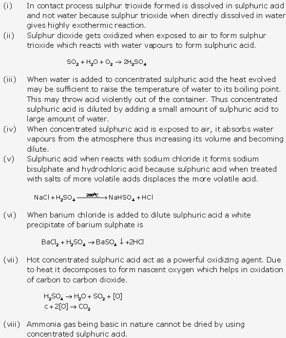 Frank ICSE Solutions for Class 10 Chemistry Chapter 12-Study of Sulphur ...