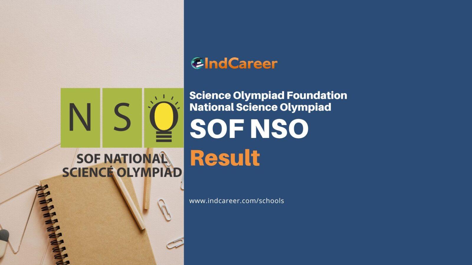 SOF NSO Result 2024: Check at Results - IndCareer Schools