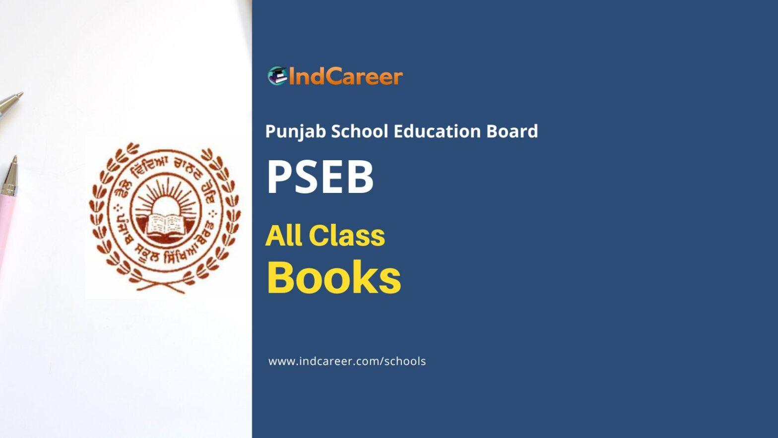 Punjab Board Class 1st to 12th Books, PSEB e-books - IndCareer Schools