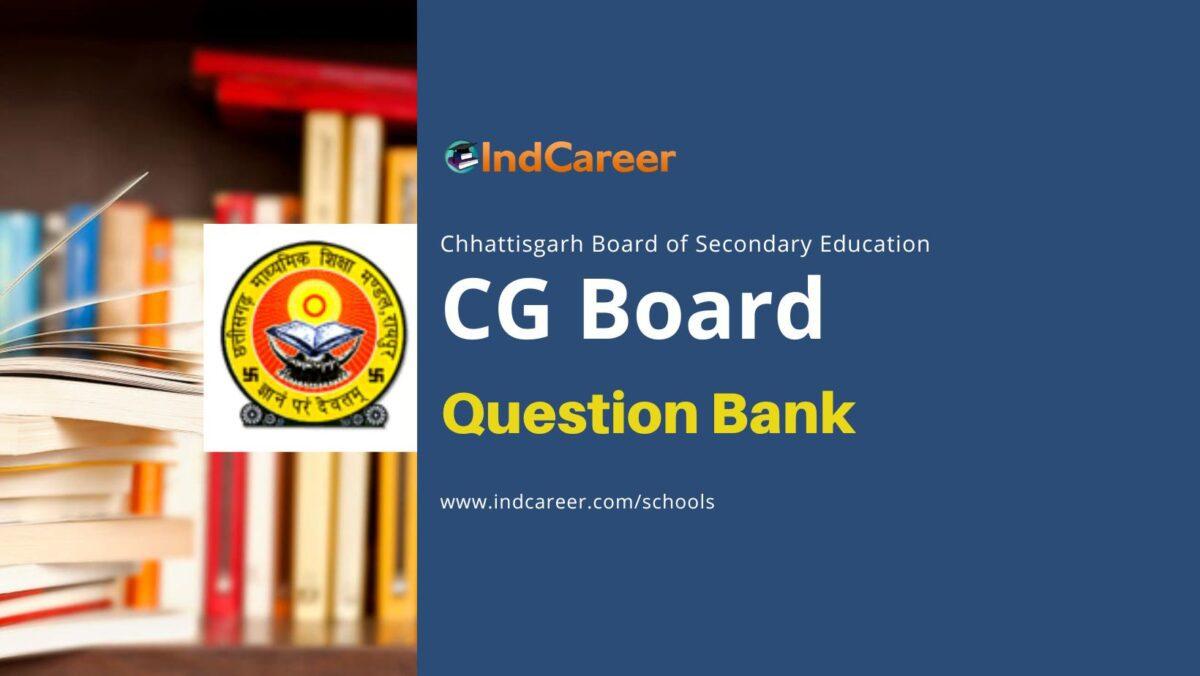 Chhattisgarh Board Question Bank: Practice Papers Download PDF ...