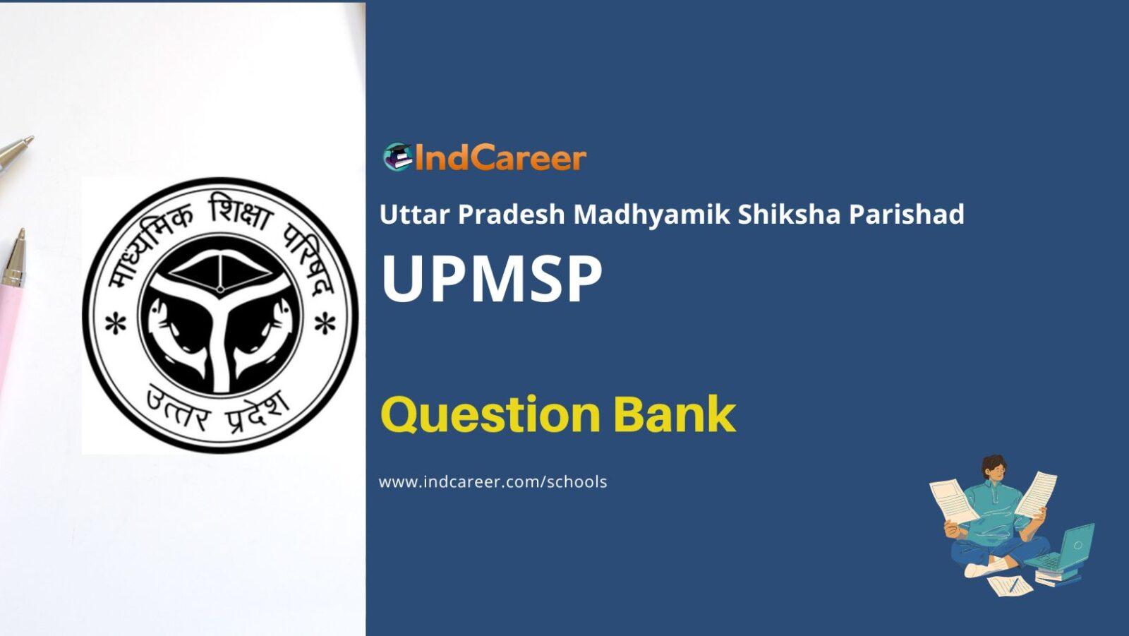 UP Board Question Bank - IndCareer Schools