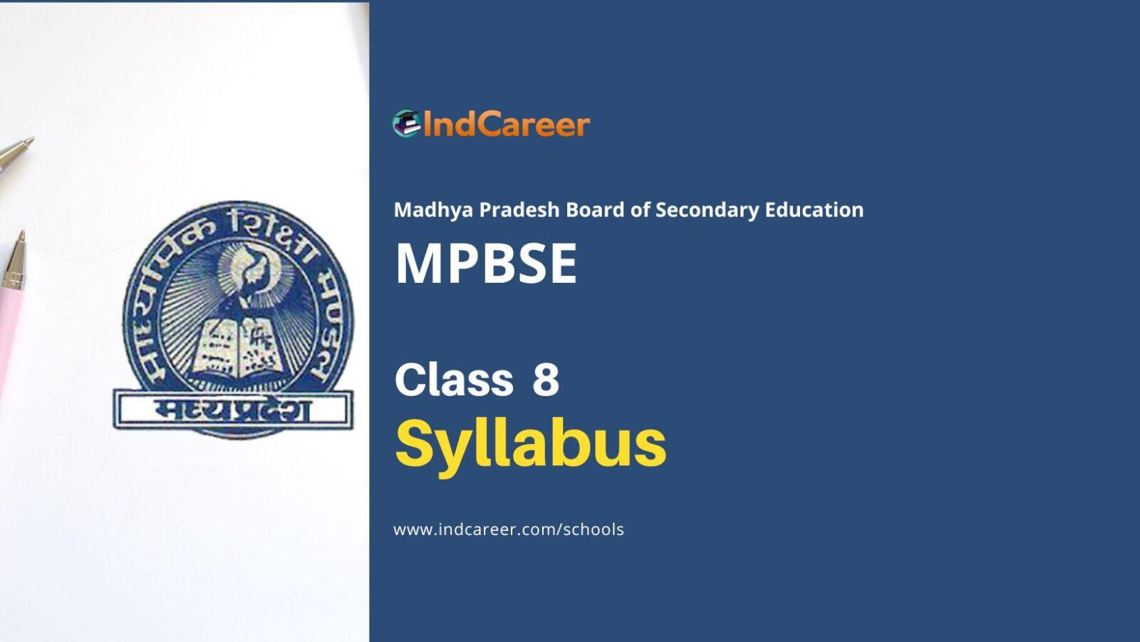 MP Board 8th Syllabus - IndCareer Schools