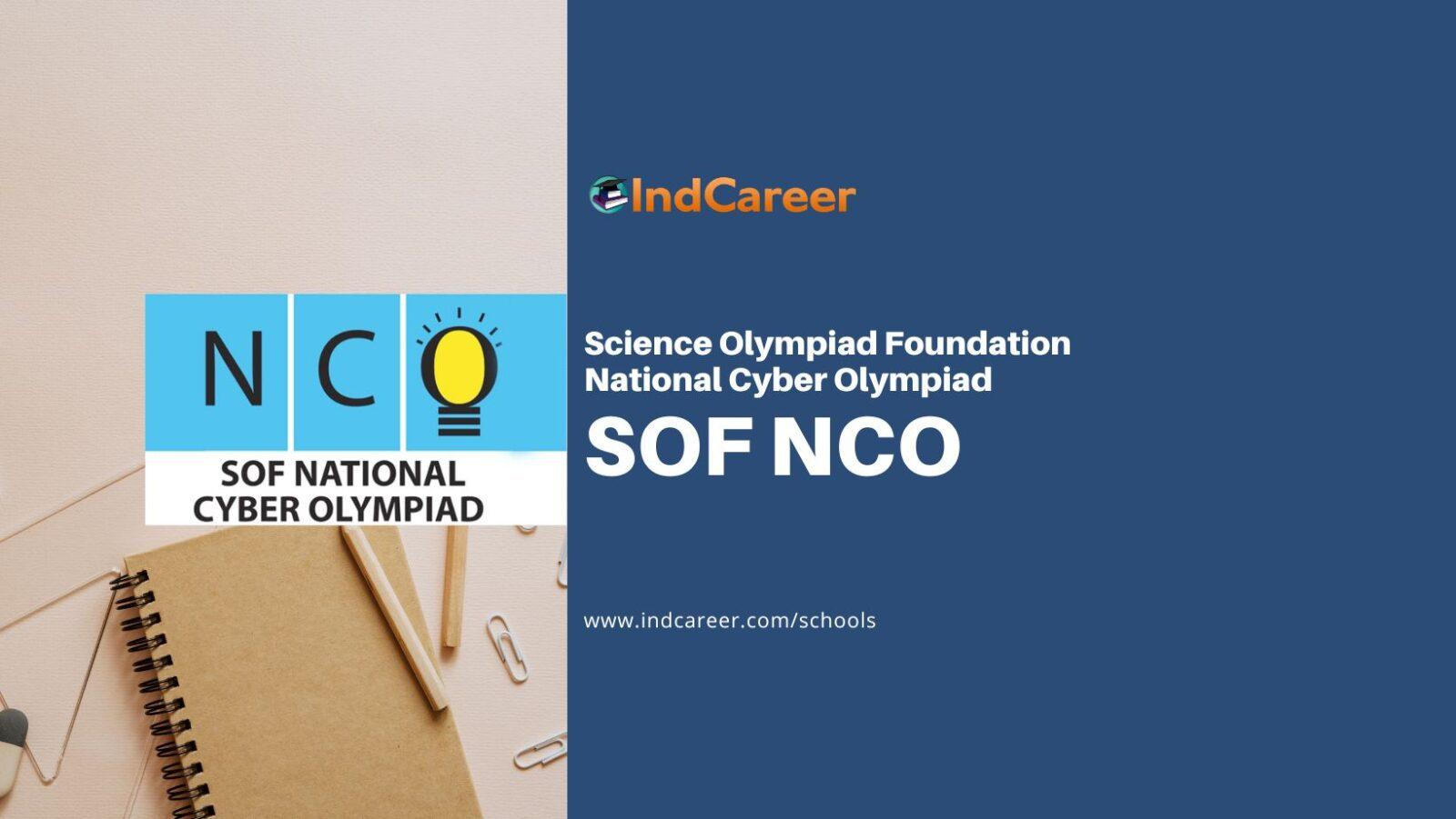 SOF NCO: National Cyber Olympiad - IndCareer Schools