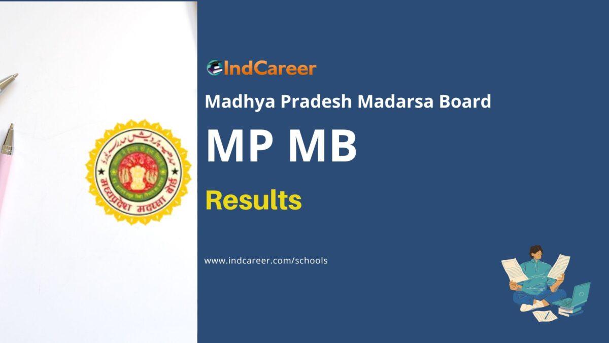MP Madarsa Board Result: Check 10th, 12th Results at mpmb.org.in ...