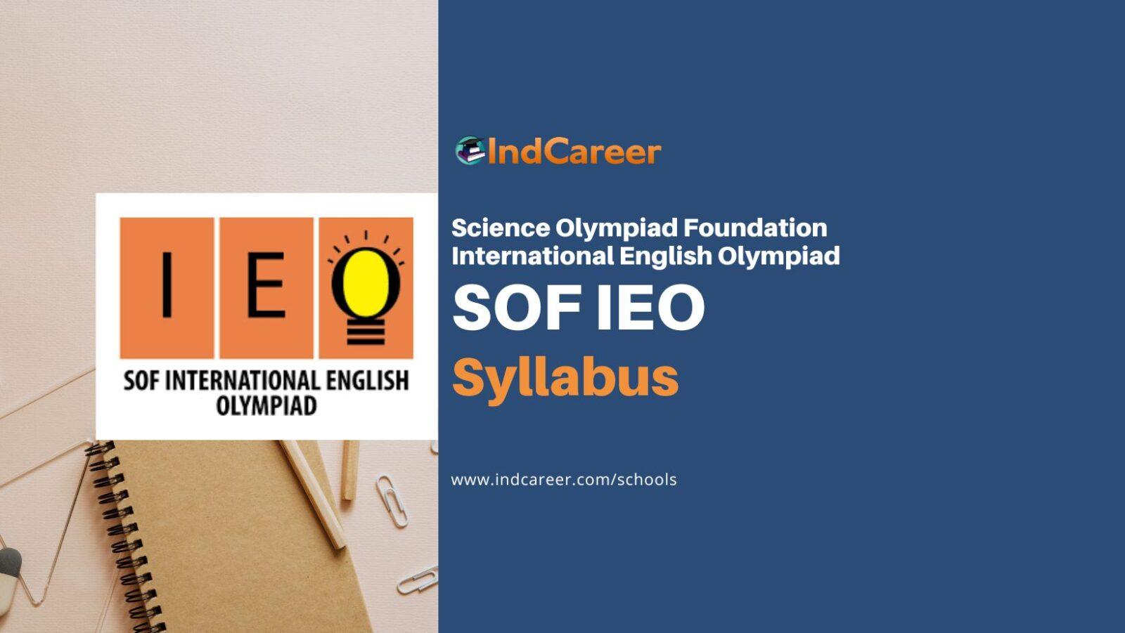 SOF IEO Syllabus: Download PDF - IndCareer Schools