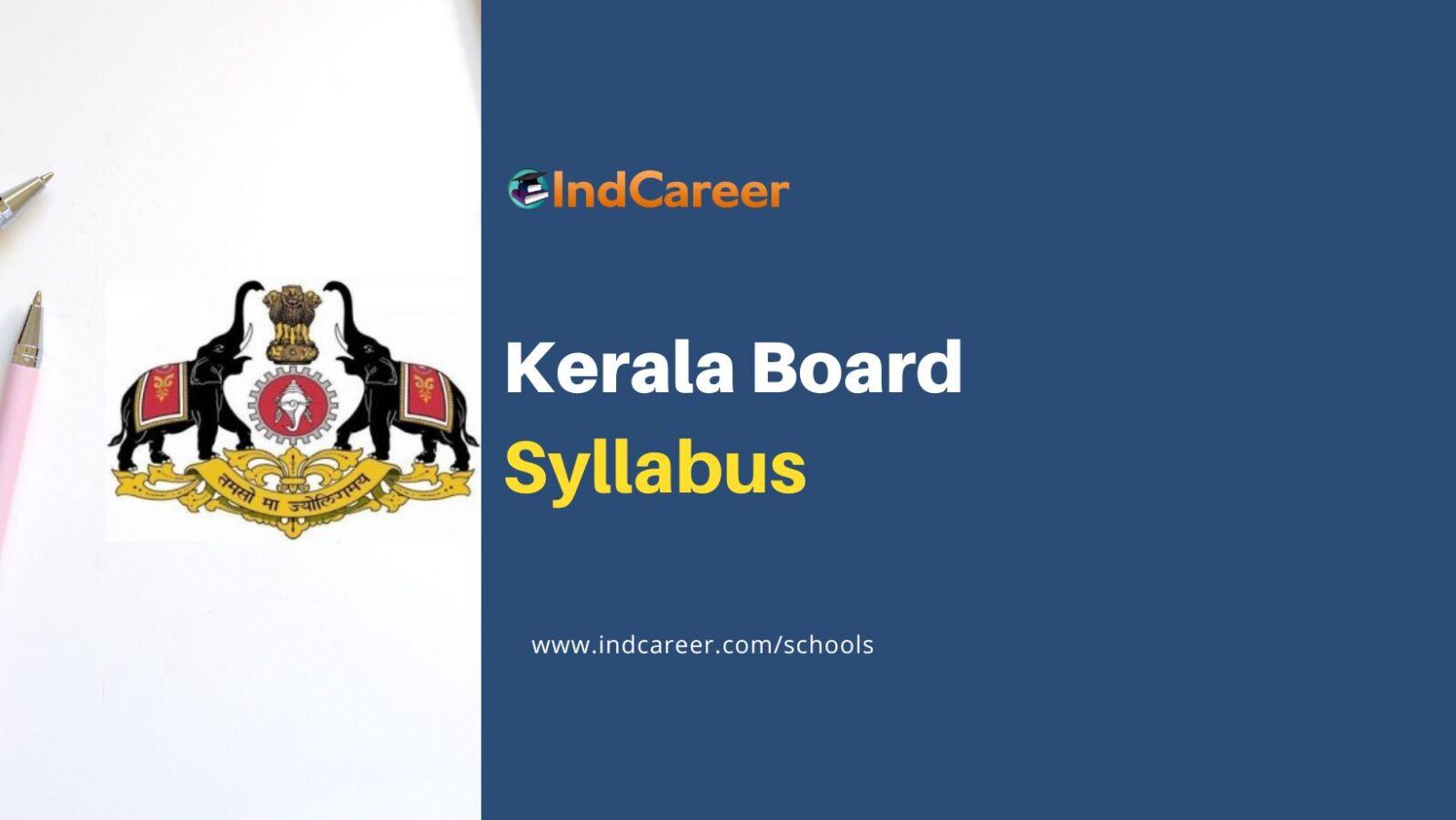Kerala Board Syllabus: KBPE, DHSE Kerala Syllabus for All Classes ...