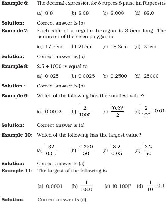 NCERT Exemplar for Class 7, Maths Chapter 2 - IndCareer Schools