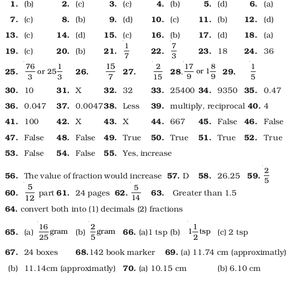 NCERT Exemplar for Class 7, Maths Chapter 2 - IndCareer Schools