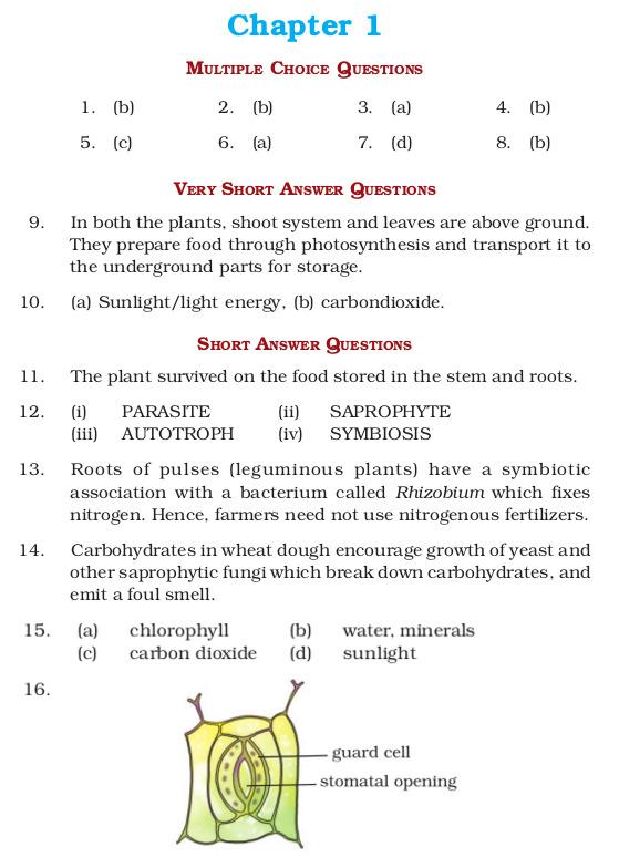 NCERT Exemplar for Class 7, Science Chapter 1 - IndCareer Schools
