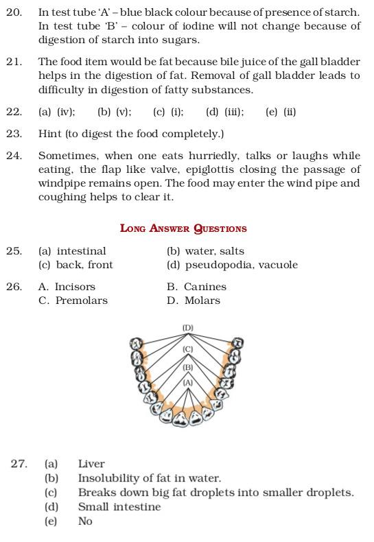 NCERT Exemplar for Class 7, Science Chapter 2 - IndCareer Schools