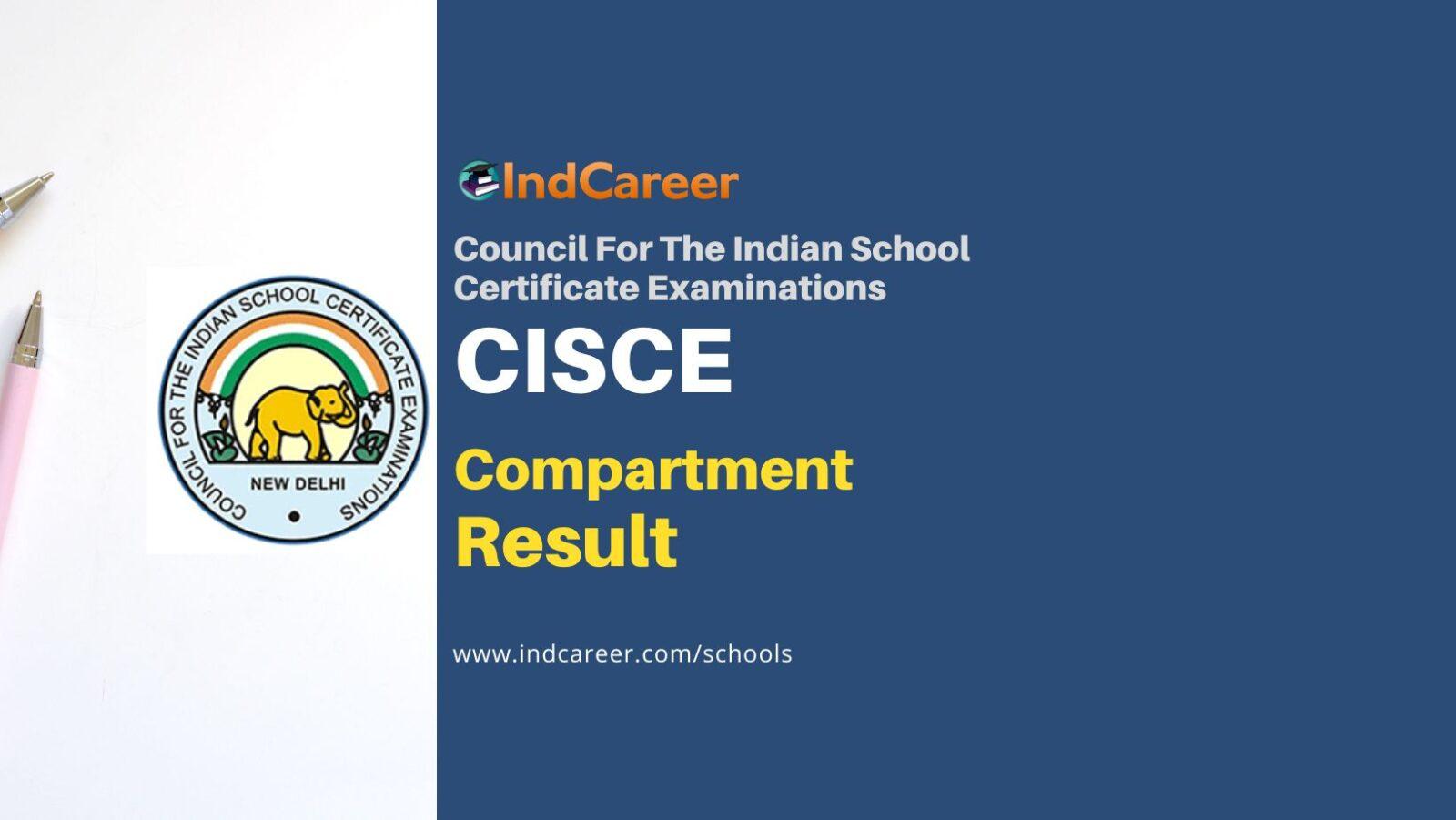 ISC Compartment Result 2024: Check at cisce.org - IndCareer Schools