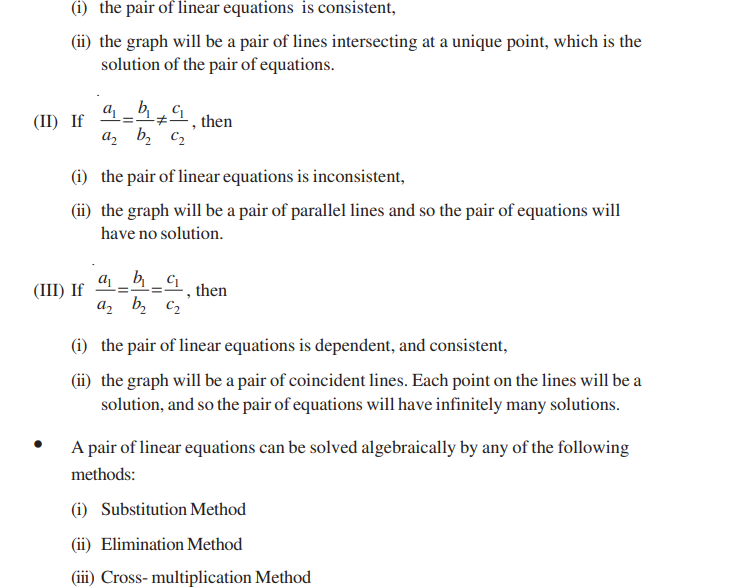 NCERT Exemplar for Class 10, Maths Chapter 3 - IndCareer Schools