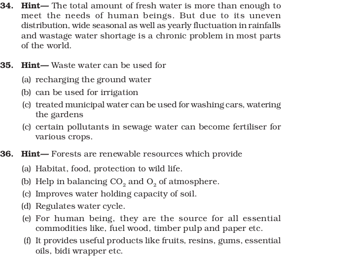 NCERT Exemplar for Class 10, Science Chapter 16 - IndCareer Schools