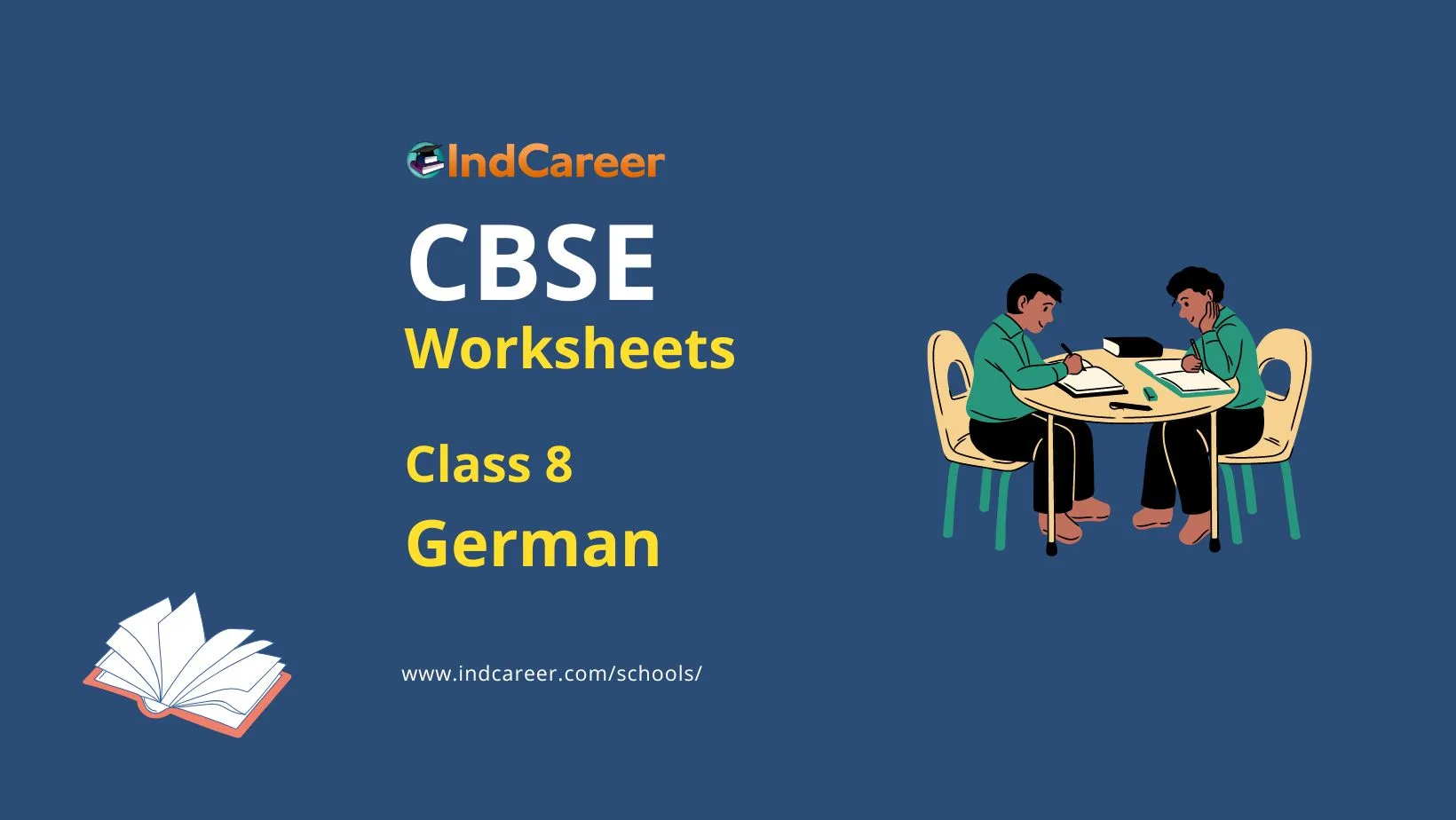 CBSE Worksheets for Class 8 German - IndCareer Schools